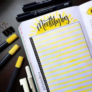 Bullet Journal Monthly Planning and Overview - BuJoing