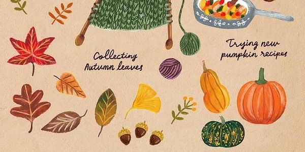 Fall & Halloween Bullet Journal Doodle Ideas - BuJoing