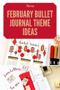 February Bullet Journal Theme Ideas - BuJoing